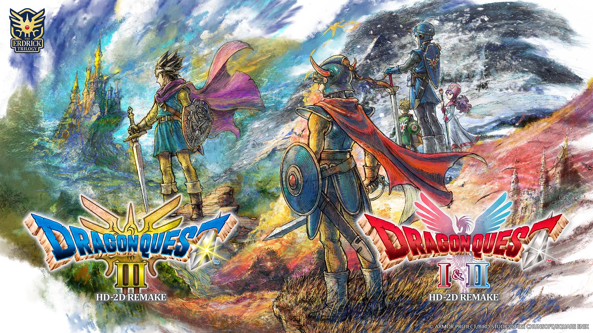 DRAGON QUEST I & II HD-2D Remake Revealed New Trailers | SQUARE ENIX ...
