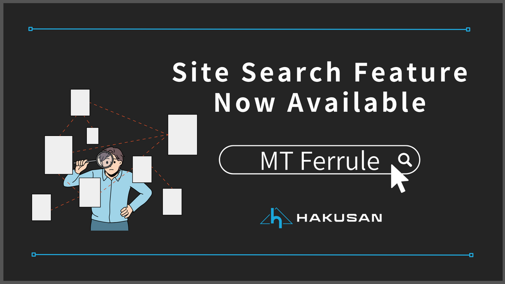 Added site search function | Hakusan Inc.