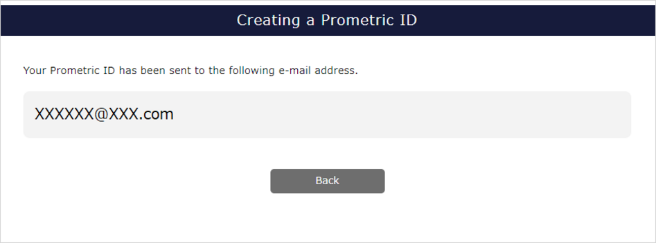 ID creation/reservation procedure | Examination information | Specified ...