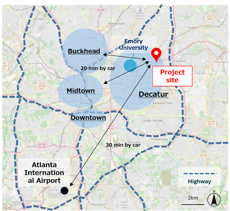 Participation in a new rental housing development project in Atlanta ...